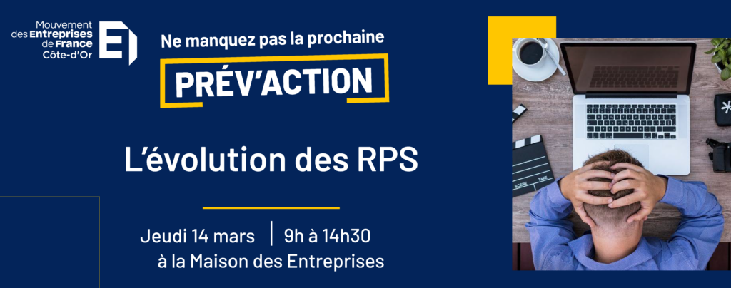 Prév'Action - l'évolution des RPS | Medef